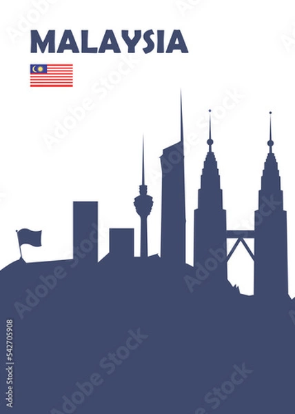 Fototapeta MALAYSIA, MALAYSIA TOURISM, MALAYSIA BUILDING, SABAH, KUALA ...